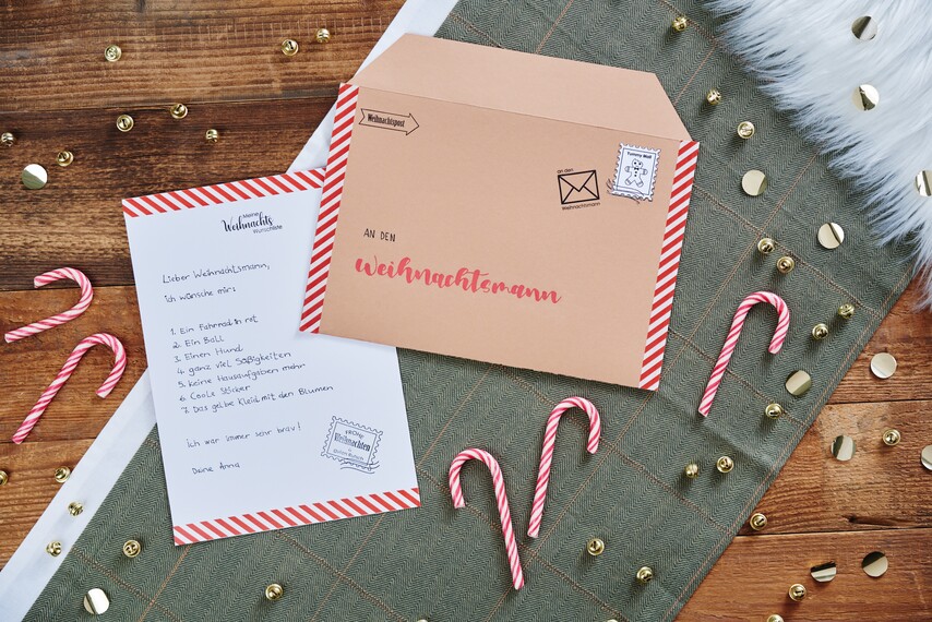Brief an den Weihnachtsmann - VBS Hobby